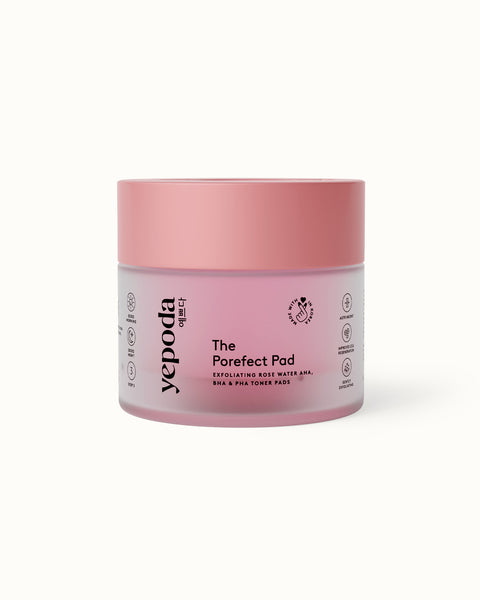 The Porefect Pad - Exfoliating Toner Pads - Yepoda